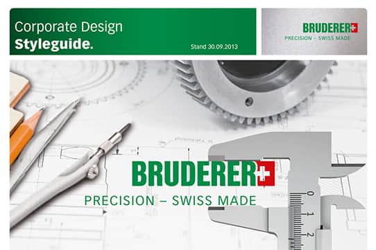 BRUDERER AG | Corporate Design | Kieweg und Freiermuth